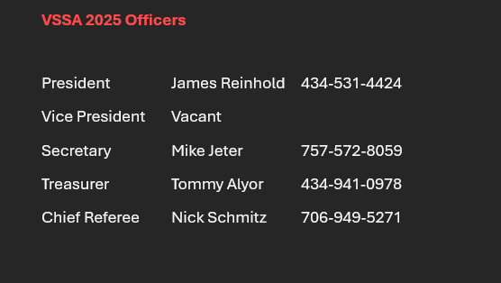 VSSA Contacts – Home of the Virginia Skeet Shooting Association